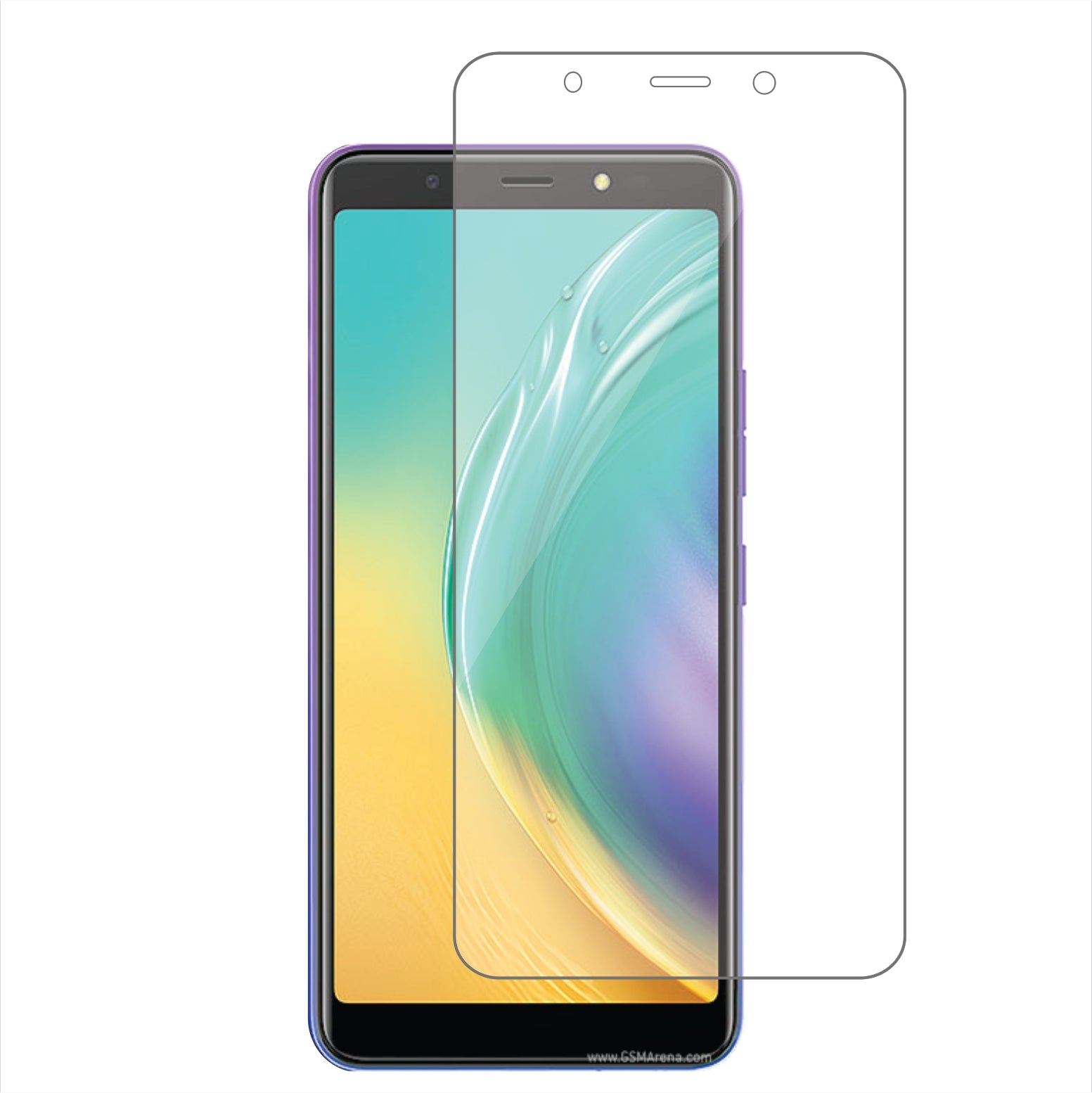 Tecno Pop 4 Mobile Screen Guard Protector | MobERA